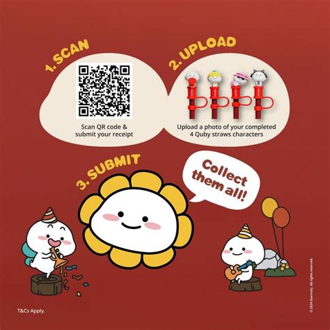 Chatramue Quby Straw Promotion Collect All And Win Free Drinks