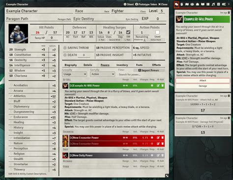 Dnd 4th Edition Foundry Virtual Tabletop