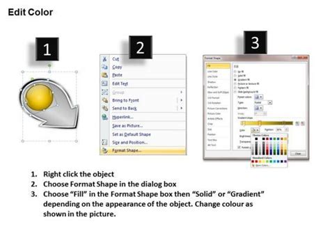 Business Diagram Circle Arrow Process