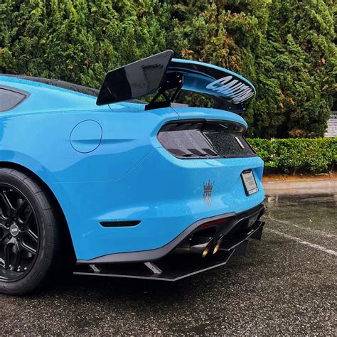 2018 2023 Ford Mustang Gt Performance Package Rear Diffuser Street Aero