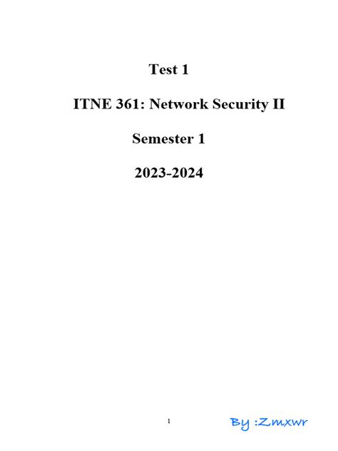 Itne361test23 Solved Pdf Encryption Cipher