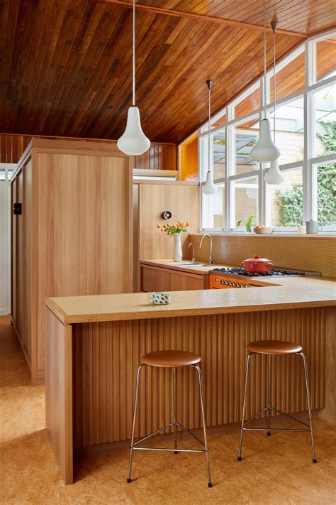 Design Theory Updates Mid Century Coastal Home In Perth