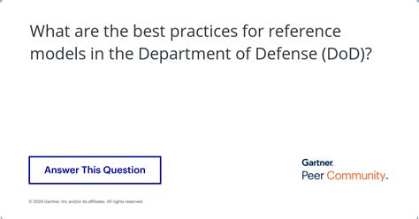 What Are The Best Practices For Reference Models In The Department Of