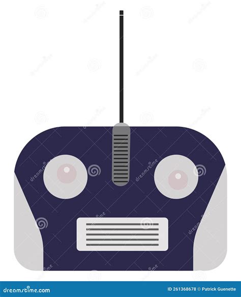 Drone Controller Icon Stock Vector Illustration Of Vehicle 261368678