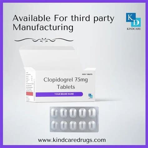 Clopidogrel 75mg Tablets At ₹ 80stripe Pharmaceutical Tablets In