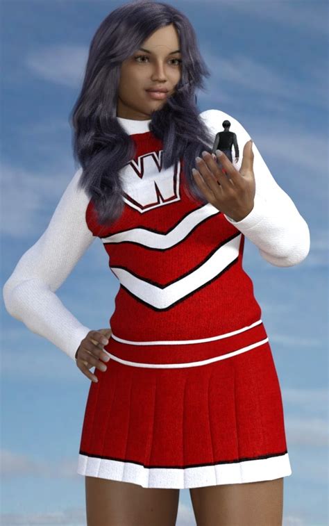 Giant Black Cheerleader 3 By Beautifulgiantess On Deviantart