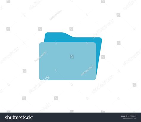 Open Folder Icon Folder Documents On 库存矢量图（免版税）1699985143 Shutterstock