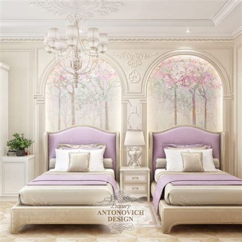 Дизайн Детской ⋆ Элитный дизайн интерьера в Астане Антонович Дизайн Розовая спальня