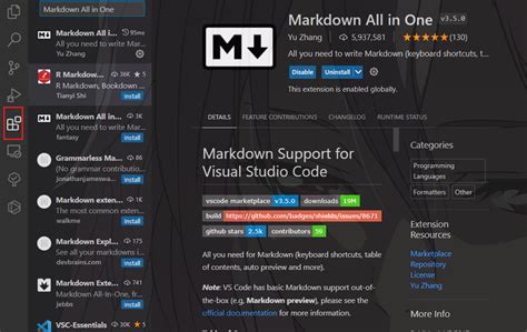 Vscode配置markdownvscodemarkdown插件 Csdn博客