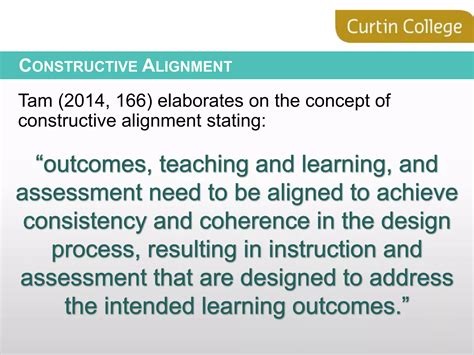 Constructive Alignment And Assessment Design Pptx Educational Assessment Education
