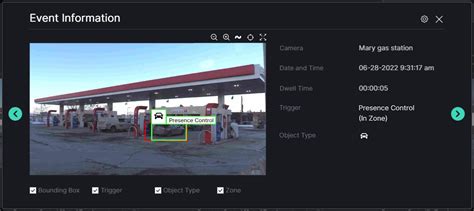 Object Detection Triggers Analytics System User Manual