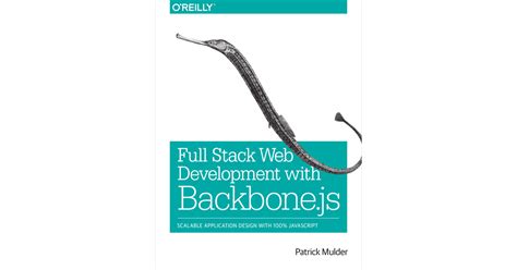 Full Stack Web Development With Backbone Js Book