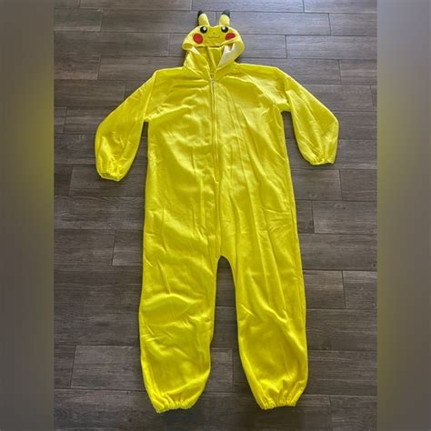 Rubies Costume Company Other Pikachu Fully Body Zipup Halloween Costume Adult Large Poshmark