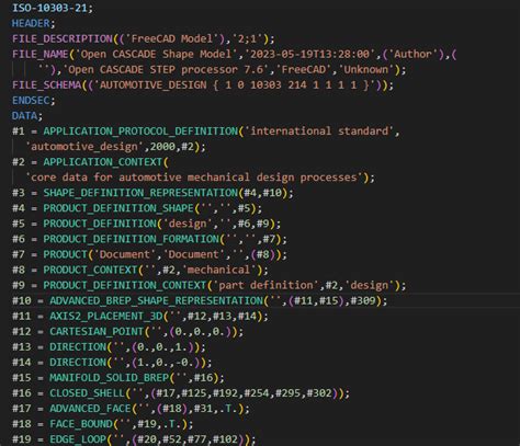 How To Get Description And Name From STEP File Forum Open Cascade Technology