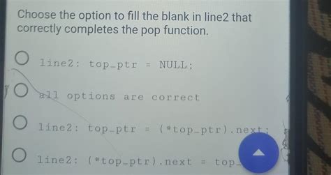 Solved Question 9b Marks 10 The Struct Stack Implements A