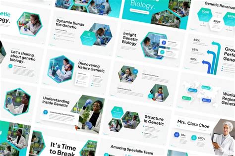 Genetic Biology Education Powerpoint Incl Biology And Genetic Envato