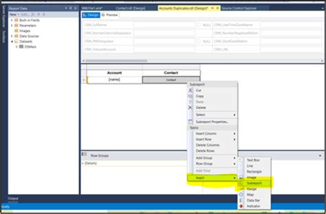 HOW TO CREATE SUBREPORTS IN SQL SSRS