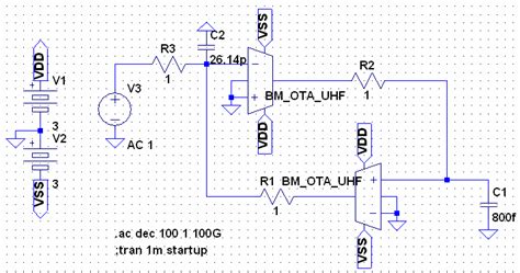 Spice Simulation Of Constructed Gyrator Download Scientific Diagram