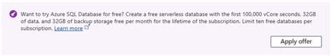 Free Azure Sql Databases And Managed Instances Offers Schneider It