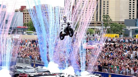 Travis Pastrana Lands Three Of Evel Knievels Iconic Motorcycle Jumps