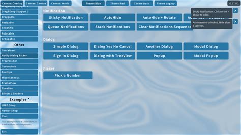 New Ui Widgets Gui Tools Unity Assets Codeintra