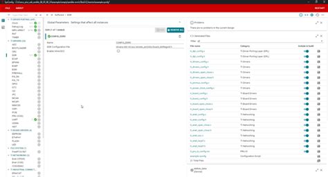 TMDS64GPEVM When I Activate DDR In Sysconfig I Cannot See DDR In Memory Section Of Linker Cmd