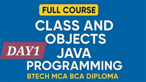 Class And Object In Java Explained With Examples Java Programming