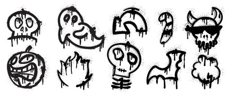 Page 12 Graffiti Symbols Vector Art Icons And Graphics For Free