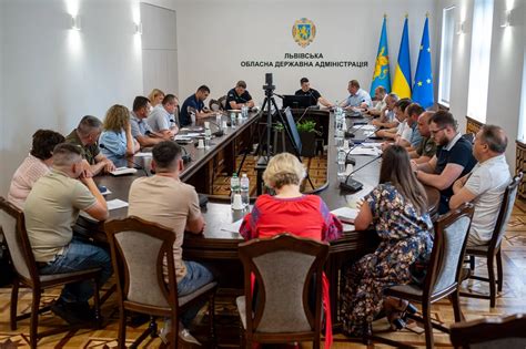 У Львівській ОВА відбулось засідання обласної комісії з питань техногенно екологічної безпеки та