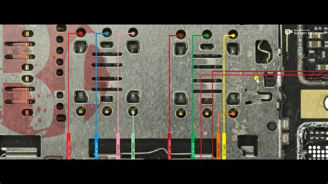 Schematic Diagram Of Redmi 9 Power Of Sim Card Youtube