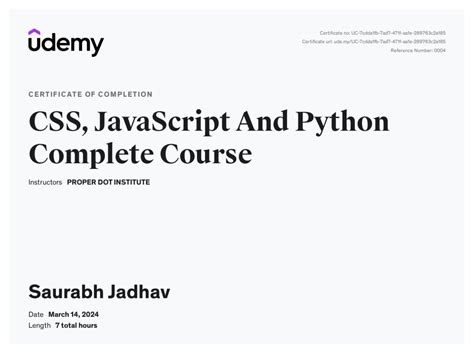 Saurabh Jadhav On Linkedin Udemy Course Completion Certificate