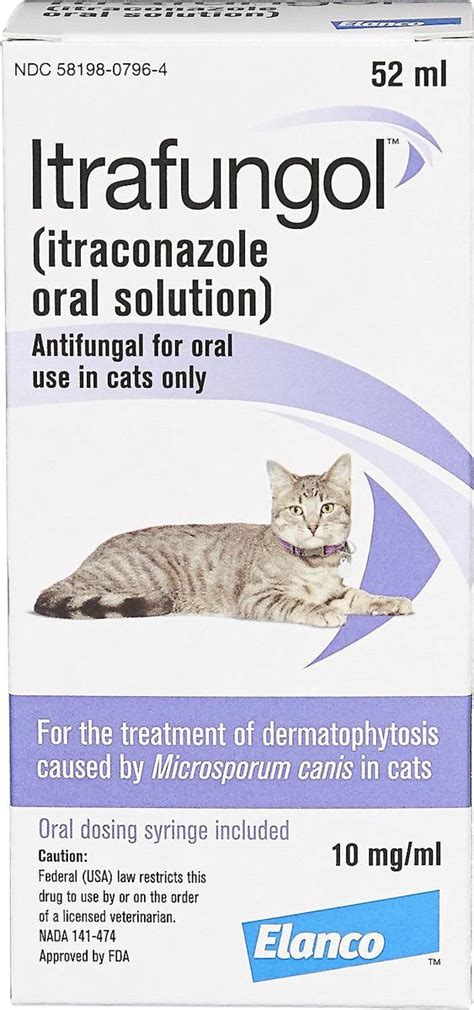 Itrafungol Oral Solution For Cats —