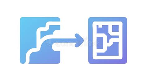 Map Transformation Evolution Route Planning And Digital Mapping Vector Design Generative Ai