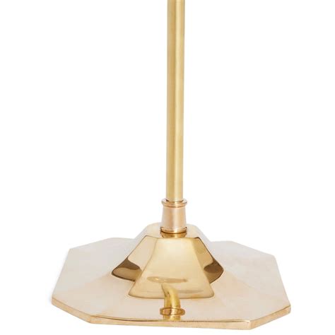 Elegant Brass Hat Stand Adjustable Boutique Display Fitting — D And A