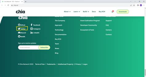 Twitter Logo At Front Page · Issue 16557 · Chia Networkchia