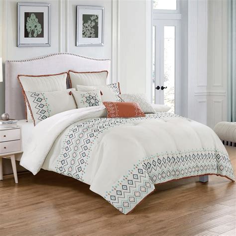 Porch And Den Aurora Polyester 8pc Comforter Set Overstock