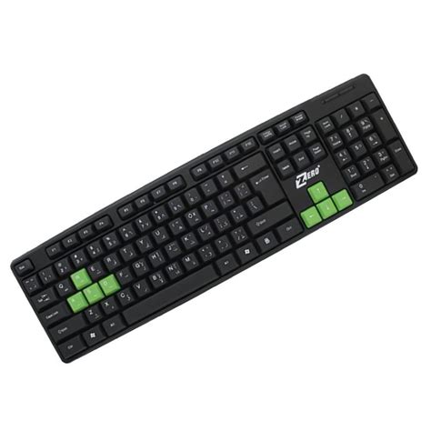Zero Zr 200 Wired Keyboard English And Arabic