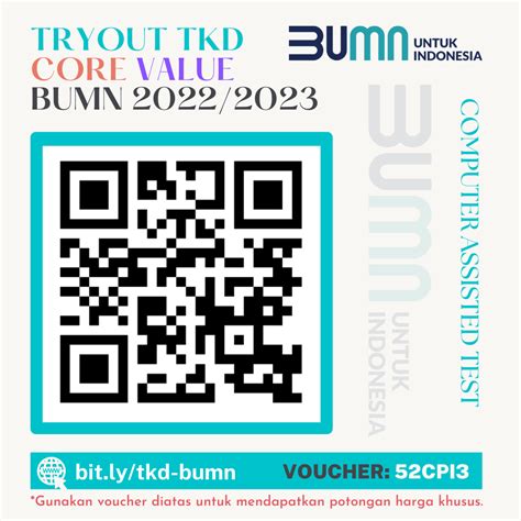 TRY OUT TKD CORE VALUE BUMN TERUPDATE Daftar Kerjakan Di Https Bit Ly Tkd Bumn