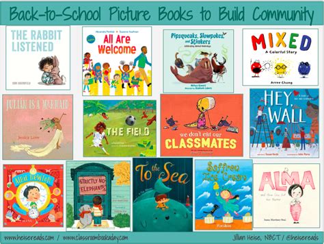 Community Building Picture Books To Start The School Year Heise Reads