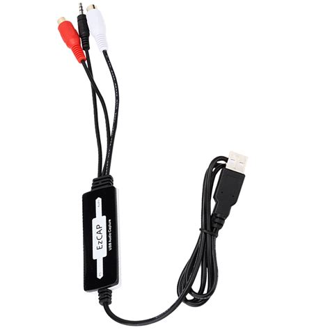 Usb Audio Capture Card High Quality Stereo Acquisition Card With 35mm