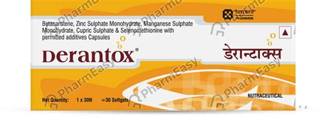Buy Derantox Strip Of 30 Capsules Online At Flat 15 Off Pharmeasy