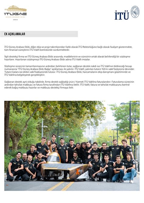 Sponsorluk Hakları Dosyası Itu Solar Car Team On Behance