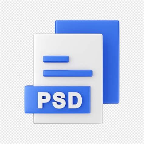 Premium Psd 3d Document File Psd