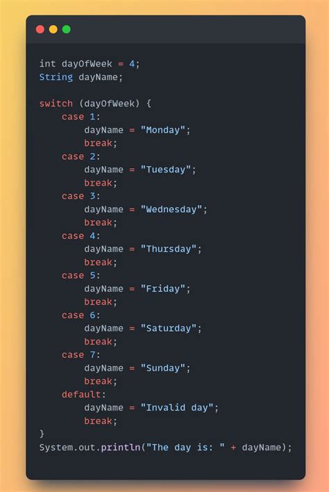 switch case java java switch case elegant multiple conditional