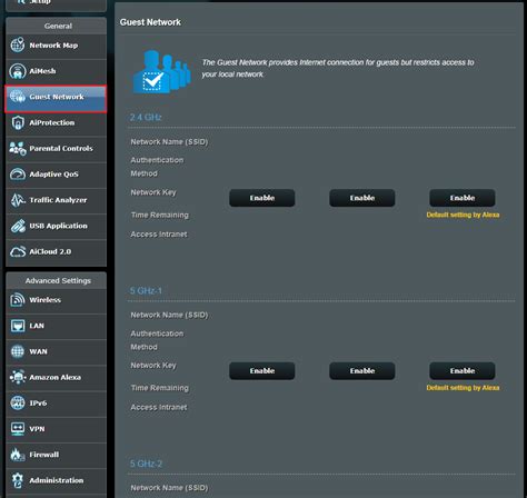 Wireless Router How To Set Up Guest Network On A Asus Zentalk