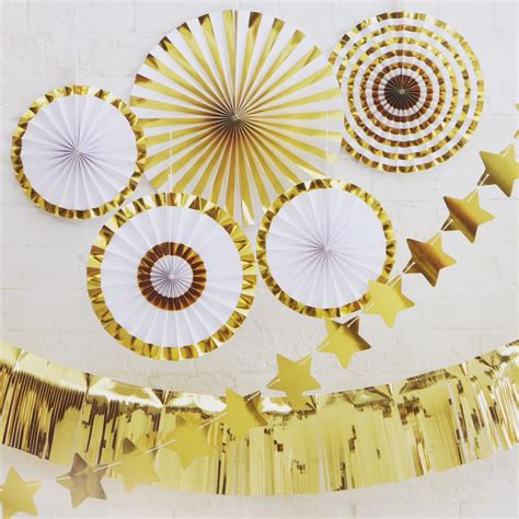 White And Gold Party Décor Kit By Celebrate It™ Michaels