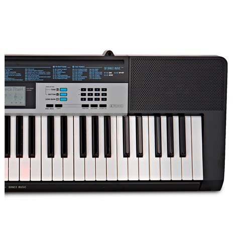 Casio Lk 136 Portable Keylighting Keyboard Black At Gear4music