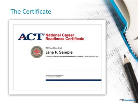 Act Workkeys Testing Not Just Another Test Pptx Standardized Testing Educational Assessment