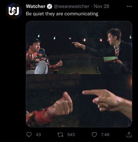 They Are Communicating The Watcher Watcher Entertainment Types Of Humor