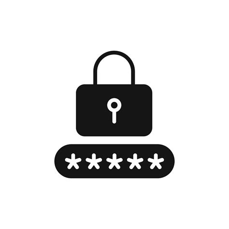 Password Icon Set Login Access Secret Private Password Symbol Password Protected Computer